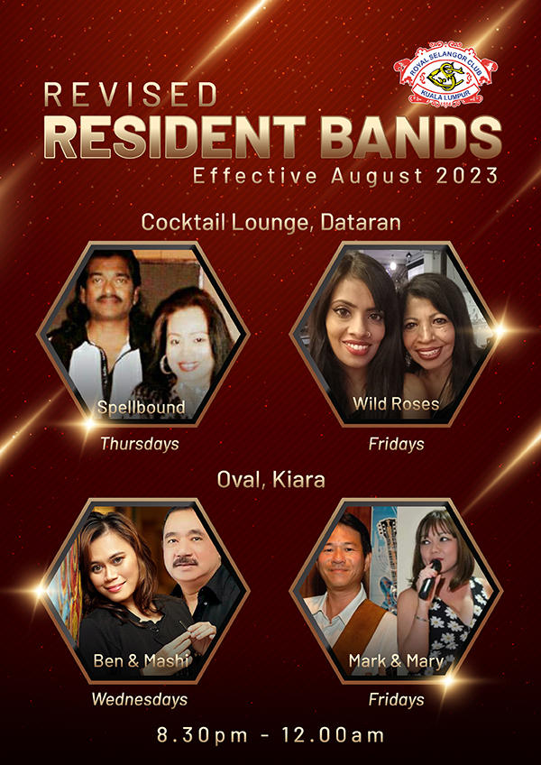 Resident Bands | Royal Selangor Club